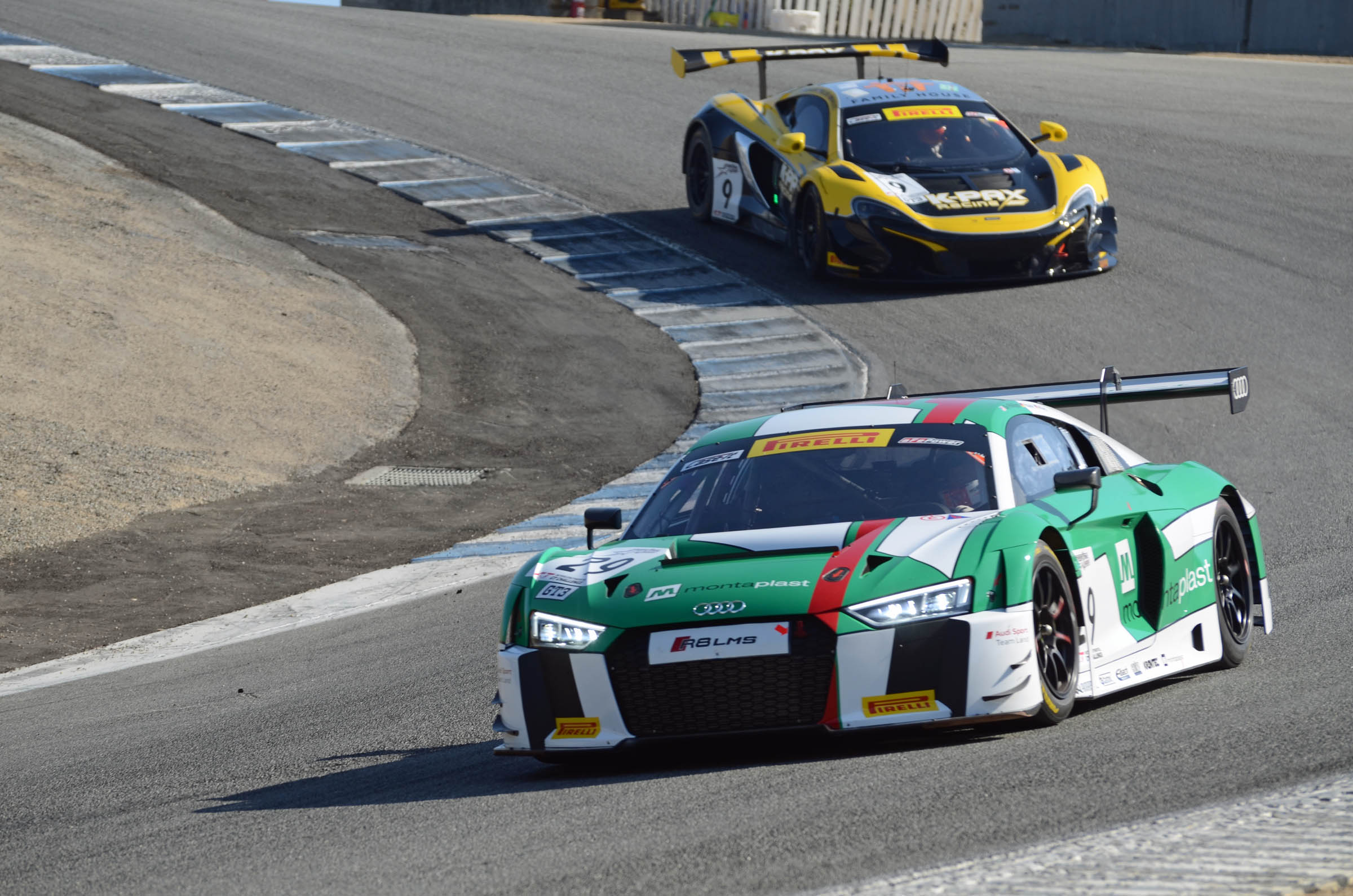 Audi Sport Team Land quickest in test session | Intercontinental GT ...