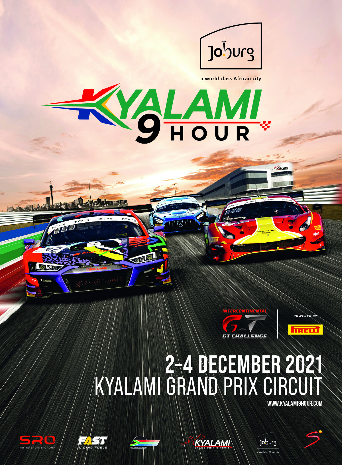 Joburg Kyalami 9 Hour tickets now on sale | Intercontinental GT Challenge